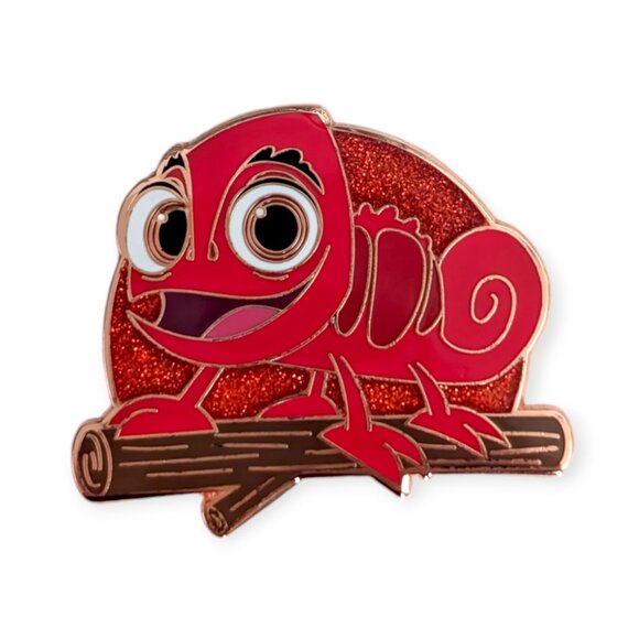 Disney | Jewelry | Tangled Rapunzel Disney Pin Red Pascal Fairy Tails ...